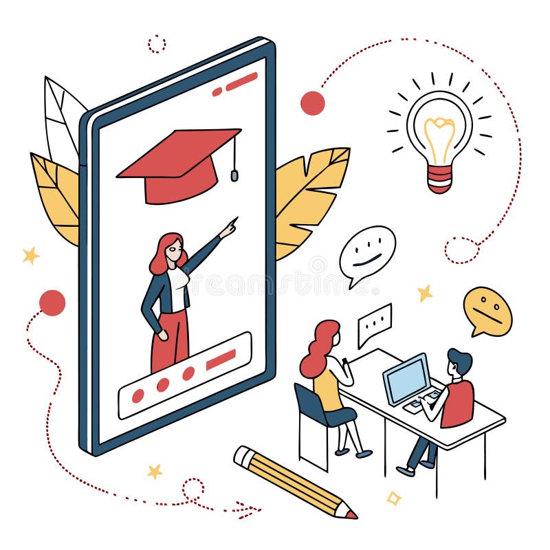 Education Concept Students Stock Illustrations – 31,020 Education ...