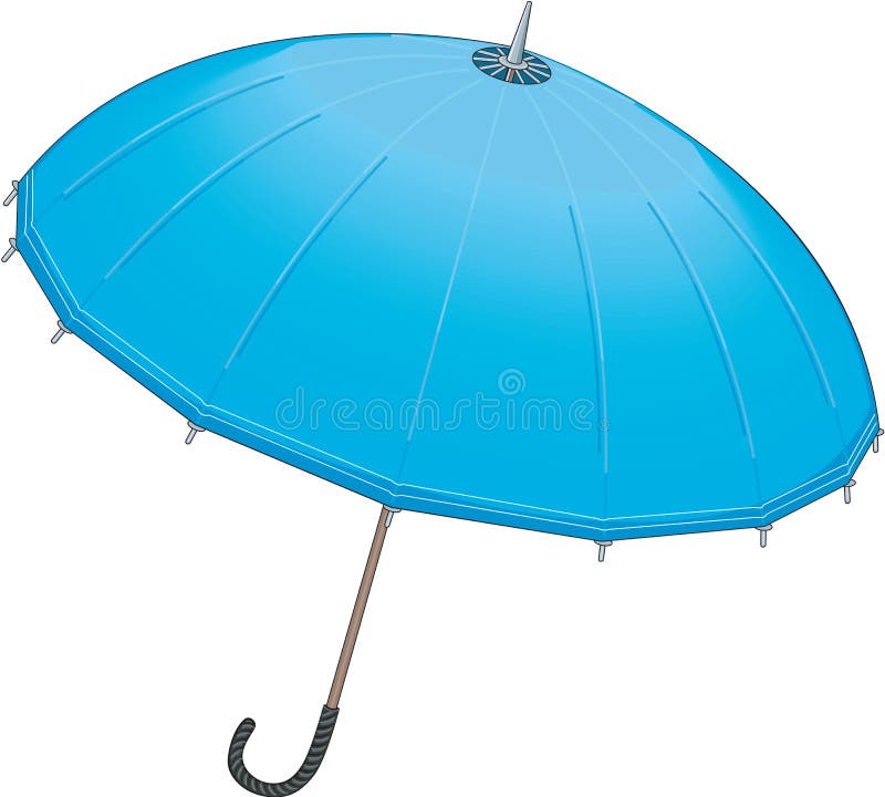 Umbrella Vector Illustration Stock Vector - Illustration of object ...