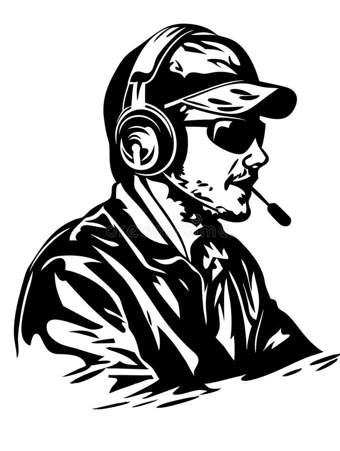 Profile Operator Stock Illustrations – 3,293 Profile Operator Stock ...