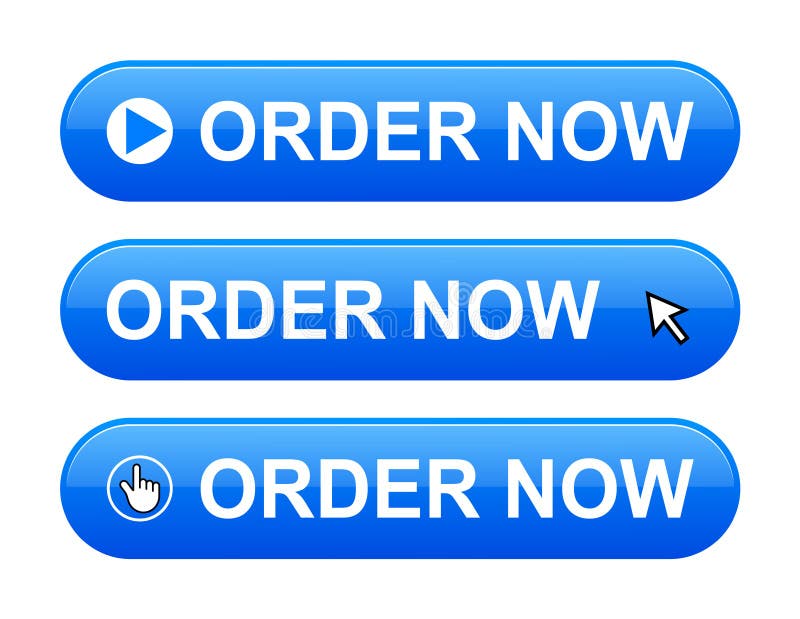 Order now button stock vector. Illustration of customer - 121517855