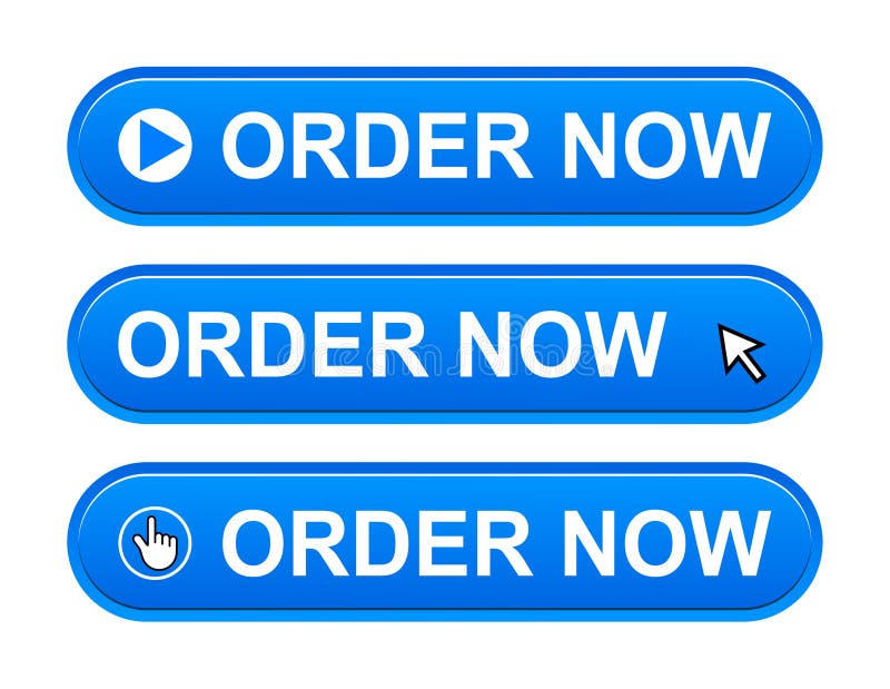 Order Now Blue Square Button Stock Illustrations – 305 Order Now Blue ...