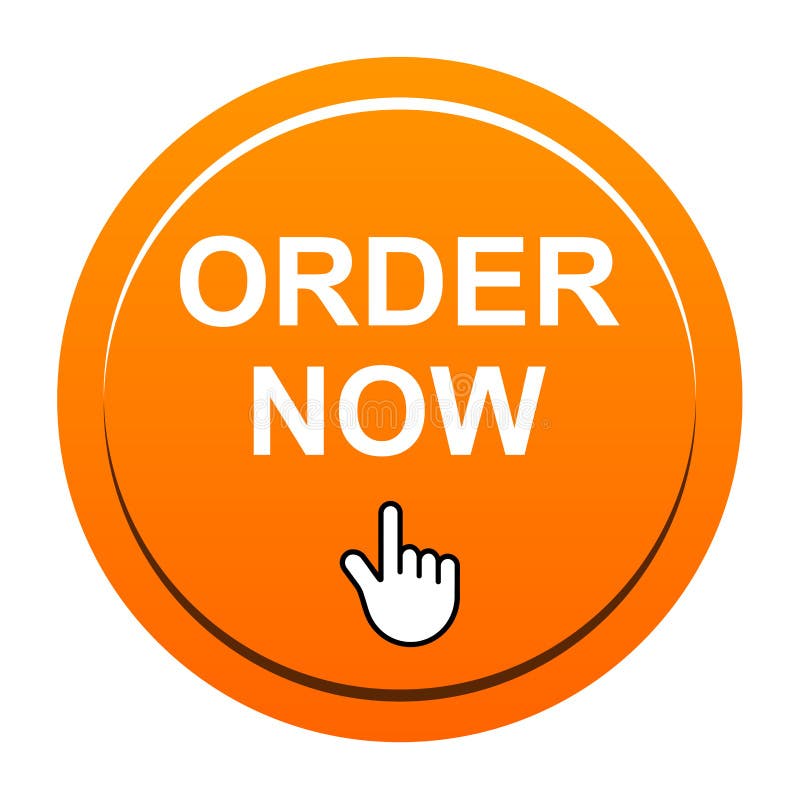 Order Now Orange Button Stock Illustrations – 570 Order Now Orange ...