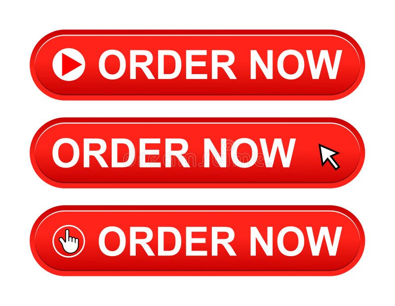 Order now button stock vector. Illustration of background - 121517923