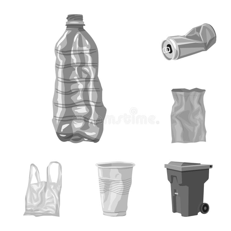 Vector Design of Order and Recycling Sign. Collection of Order and Sort ...