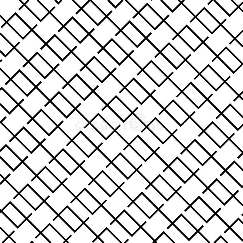 Abstract Geometric Pattern with Lines Stock Vector - Illustration of ...