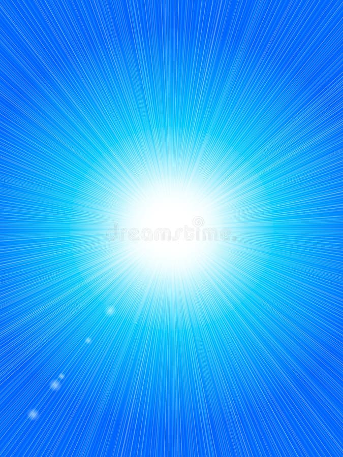 Blue shine rays burst stock vector. Illustration of burst - 142290279