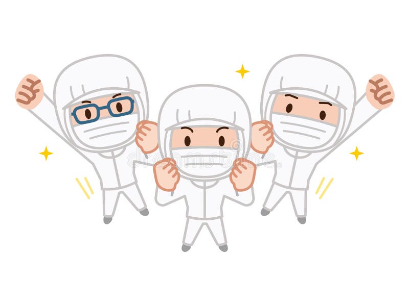 Clean Room Factory Workers Stock Illustrations – 14 Clean Room Factory ...