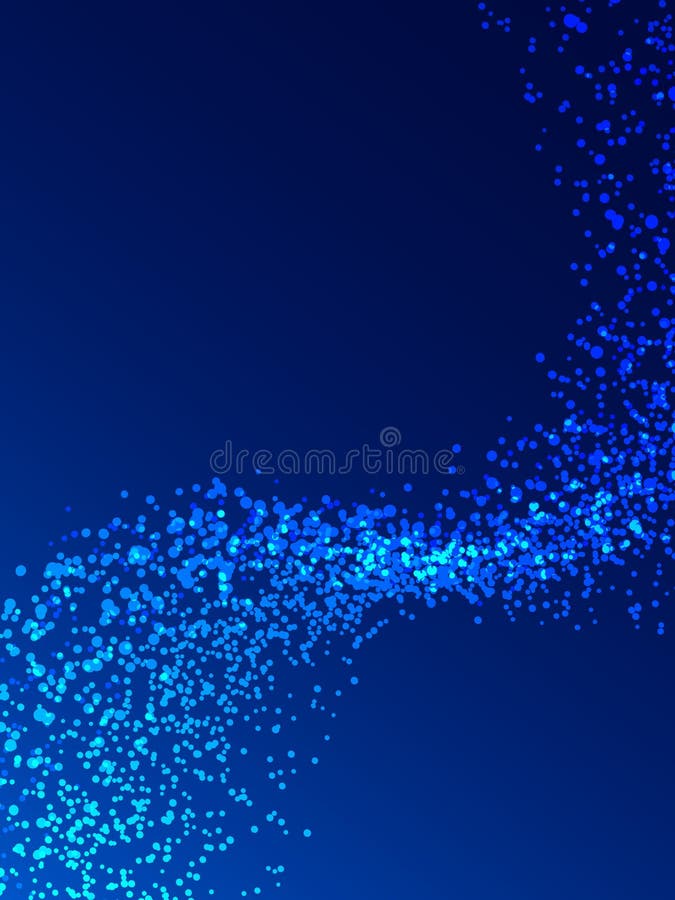 Shining Particle Wave Background. Elegant Illustration Stock Vector ...