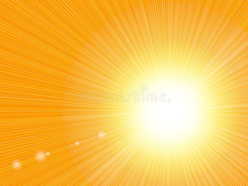 Yellow Background, Sun Light Background Stock Vector - Illustration of ...