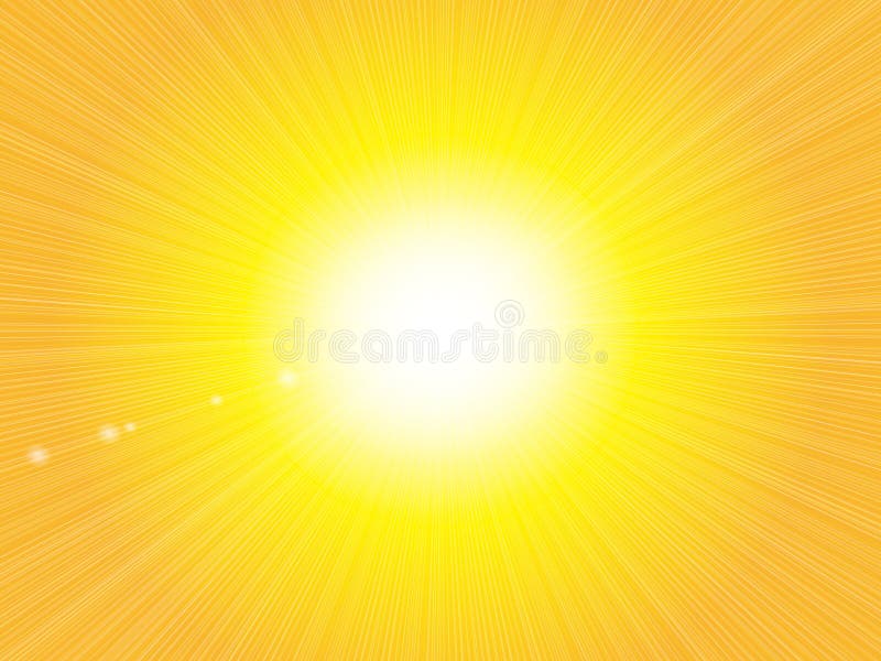 Yellow Background, Sun Light Background Stock Vector - Illustration of ...