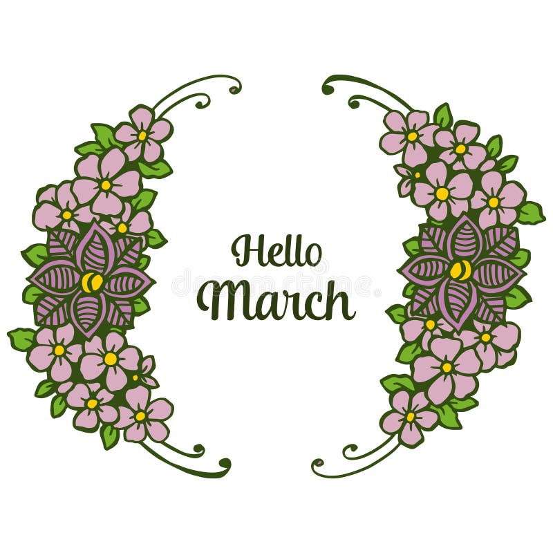 Banner Hello Weekend, with Texture Ornate of Red Rose Flower Frame ...