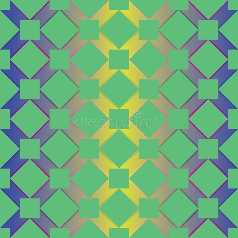 Vector Illustration of Overlapping Rectangles Stock Illustration ...