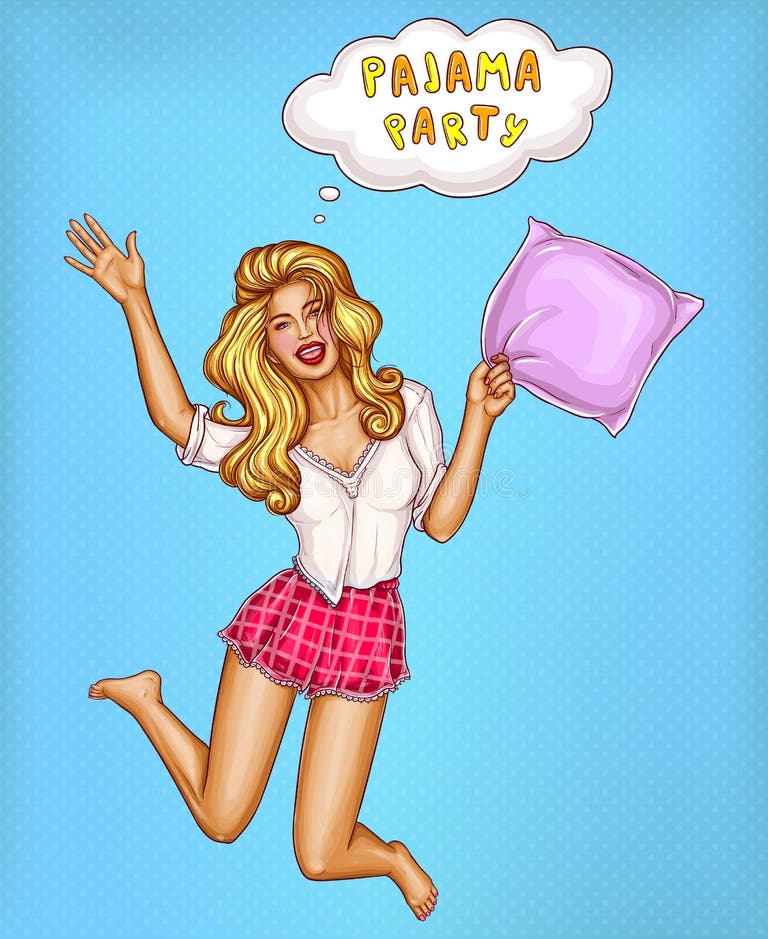 Pop Art Pajama Stock Illustrations 42 Pop Art Pajama Stock