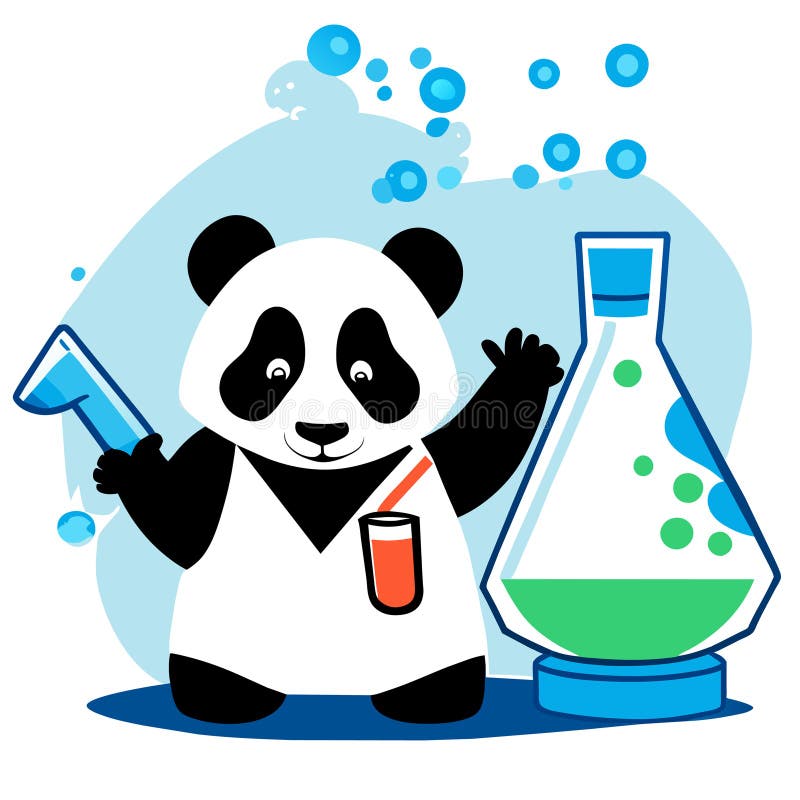 Scientist Panda Stock Illustrations – 75 Scientist Panda Stock ...