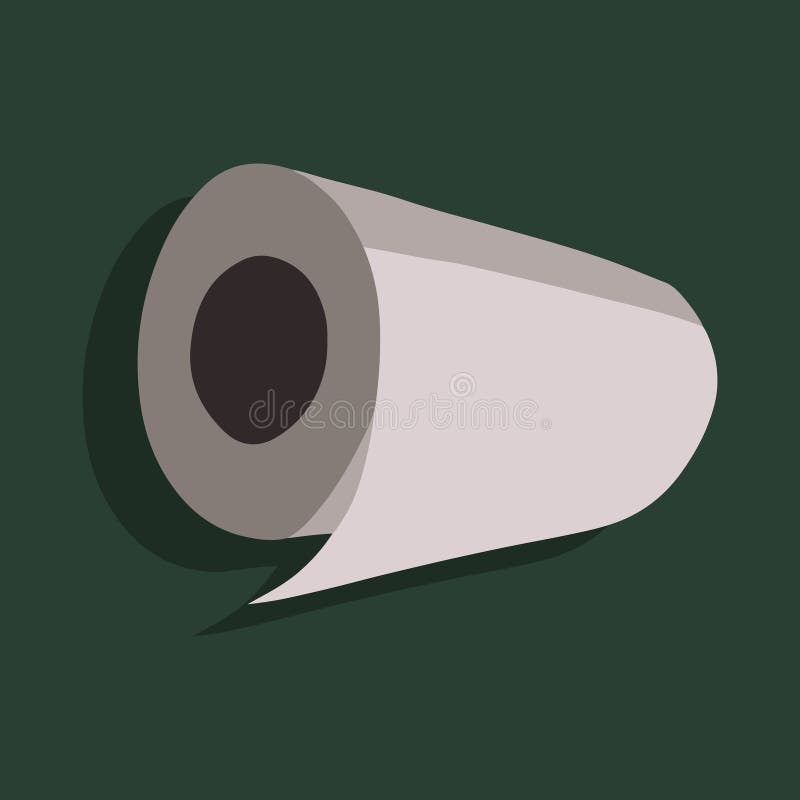 Vector Illustration of Paper Towels Stock Vector - Illustration of ...