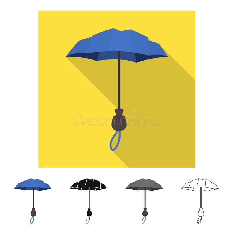 Vector Illustration of Parasol and Coverage Logo. Collection of Parasol ...