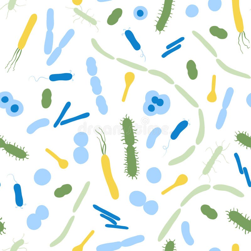 Vector Illustration of Pathogenic Bacteria Stock Vector - Illustration ...