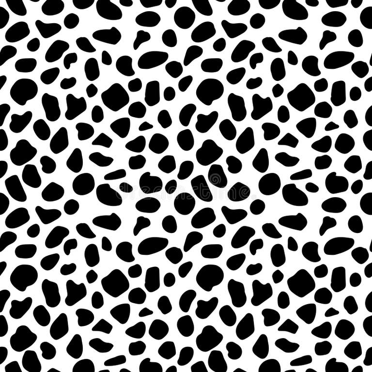 Vector Illustration, Pattern, Black Spots Animalism Stock Vector ...