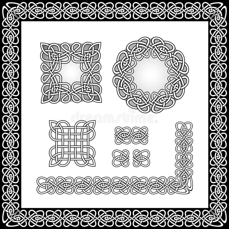Gaelic Pattern Stock Illustrations – 1,737 Gaelic Pattern Stock ...
