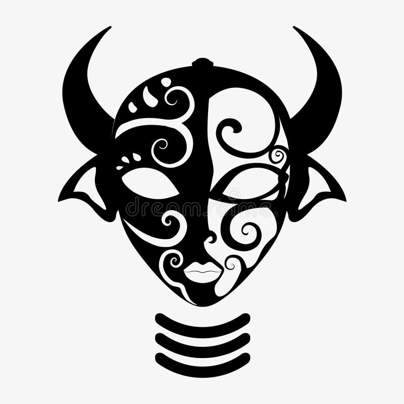 Menacing Mask Stock Illustrations – 149 Menacing Mask Stock ...