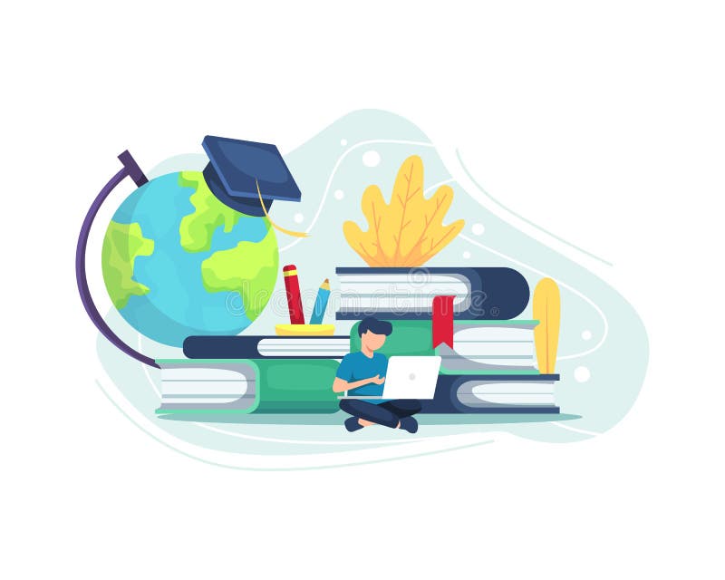 Vector Illustration People Planning for Education Stock Vector ...