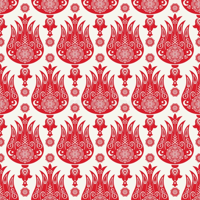 Vector Illustration of Persian Ornamental Background Stock Vector ...