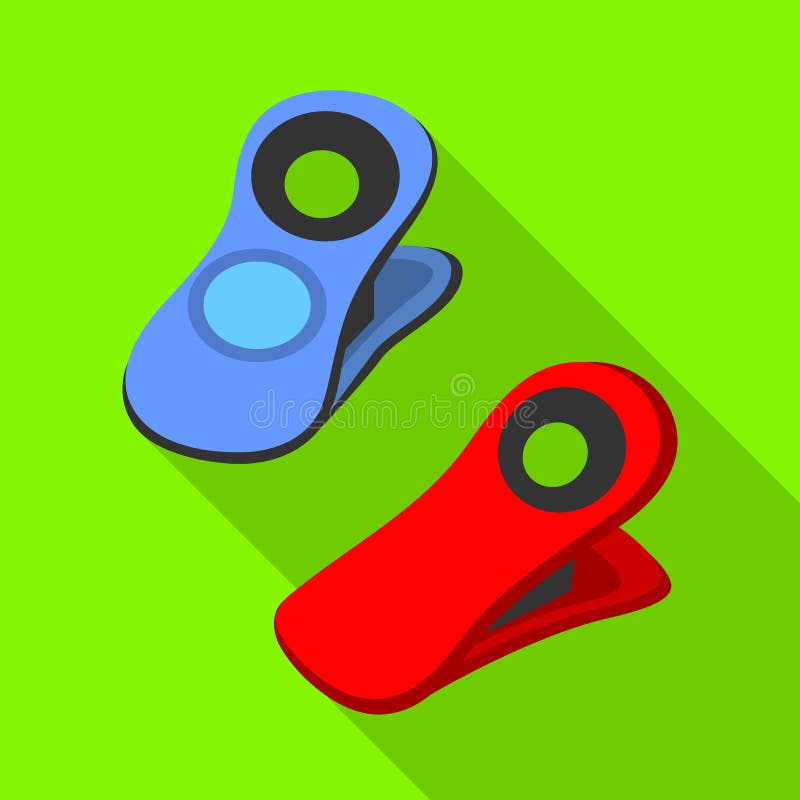 Vector Design of Pin and Clothespin Icon. Collection of Pin and Shape ...