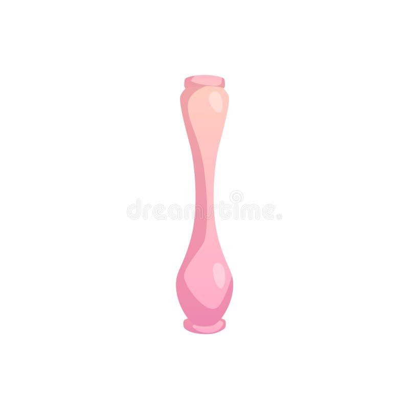 Vector Illustration of a Pink Column in the Style of a Medieval ...