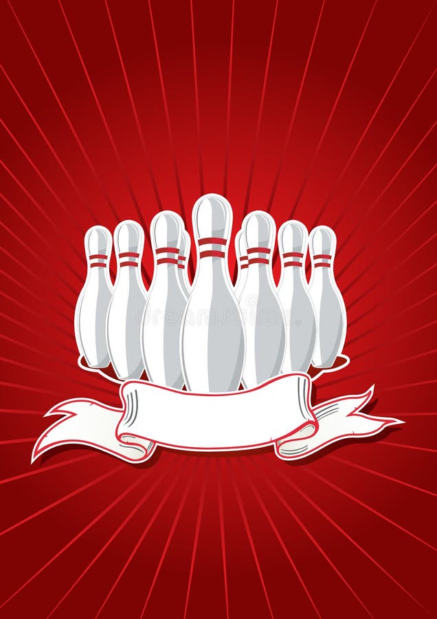 Vector Illustration of Pins with Banner Stock Vector - Illustration of ...