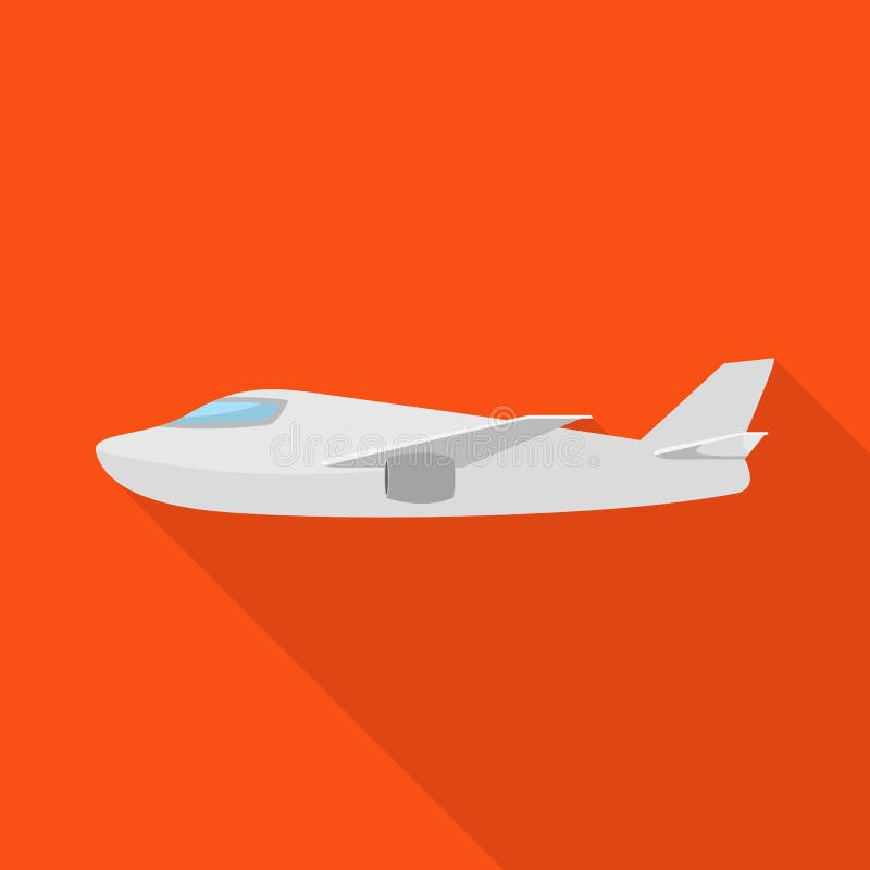 Vector Design of Plane and White Symbol. Collection of Plane and Wing ...
