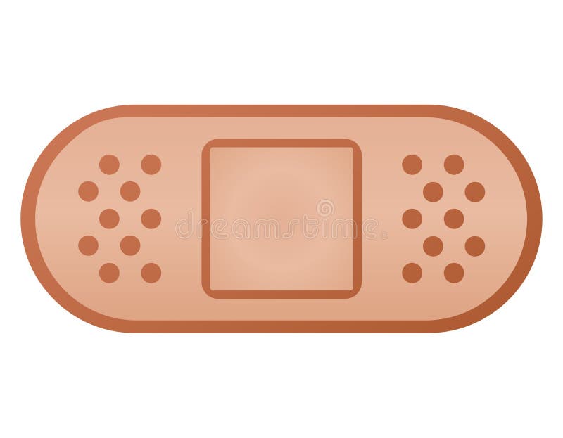 Vector Plaster Bandage Color Design Stock Vector - Illustration of ...