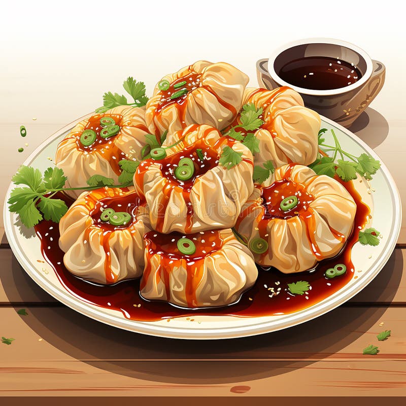 Momos Stock Illustrations – 88 Momos Stock Illustrations, Vectors ...