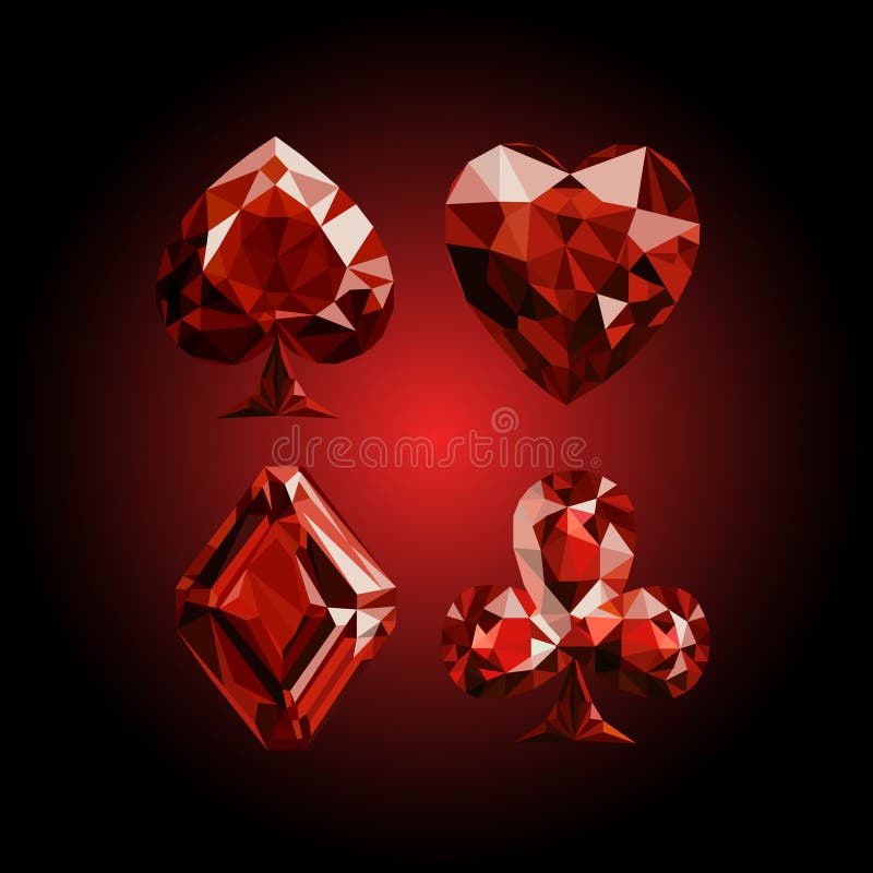 Garnet Gemstone Set Stock Illustrations – 330 Garnet Gemstone Set Stock ...