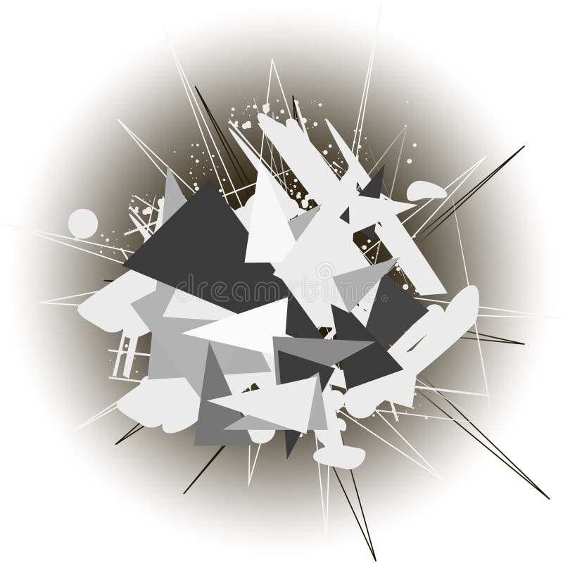 Vector Illustration.Polygon Geometry Background. Abstract Polygonal ...