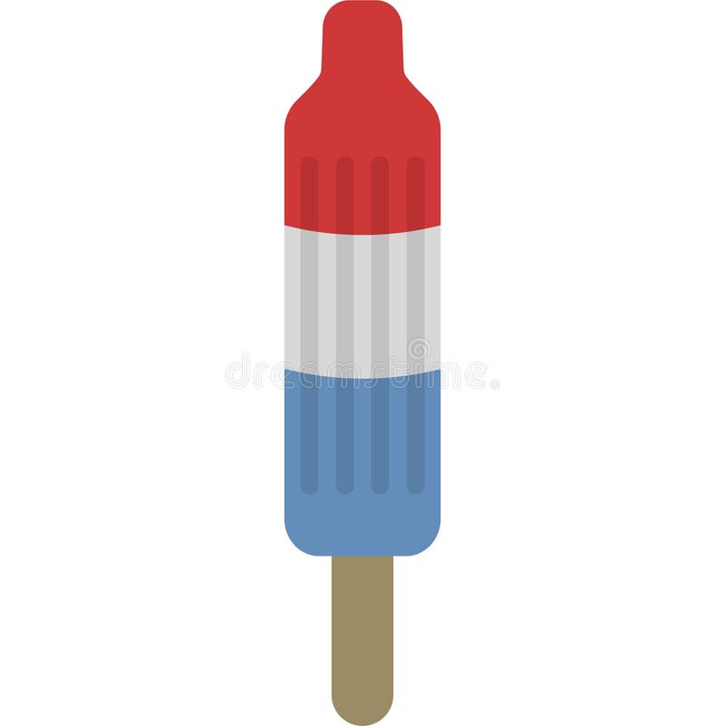 Popsicle Vector Illustration Stock Vector - Illustration of blue ...