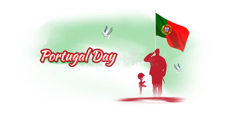 Vector Illustration for Portugal Day. Stock Vector - Illustration of ...