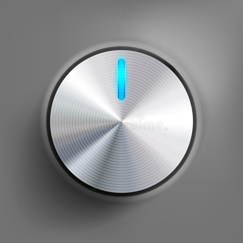 Vector Illustration Power Button. EPS 10 Stock Vector - Illustration of ...