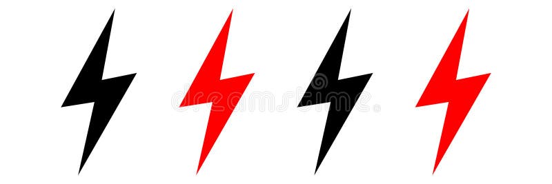 Vector Illustration Power Icon Set Stock Vector - Illustration of ...