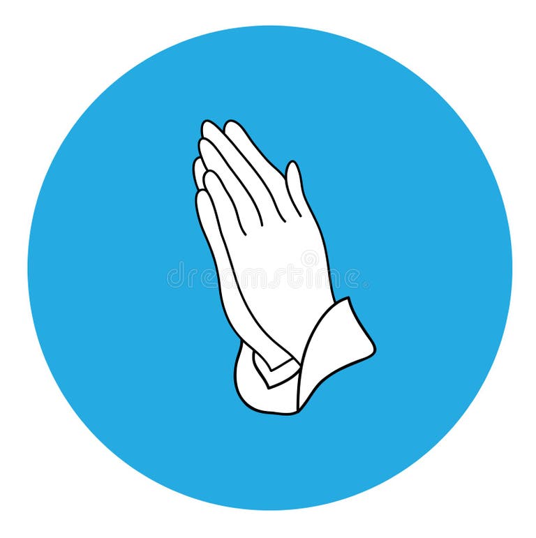 Praying Hands Icon Stock Illustrations – 5,363 Praying Hands Icon Stock ...