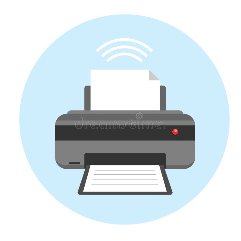 Wireless Printing Icon Stock Illustrations – 1,044 Wireless Printing ...