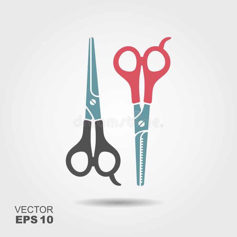 Barber Scissors Stock Illustrations – 33,652 Barber Scissors Stock ...