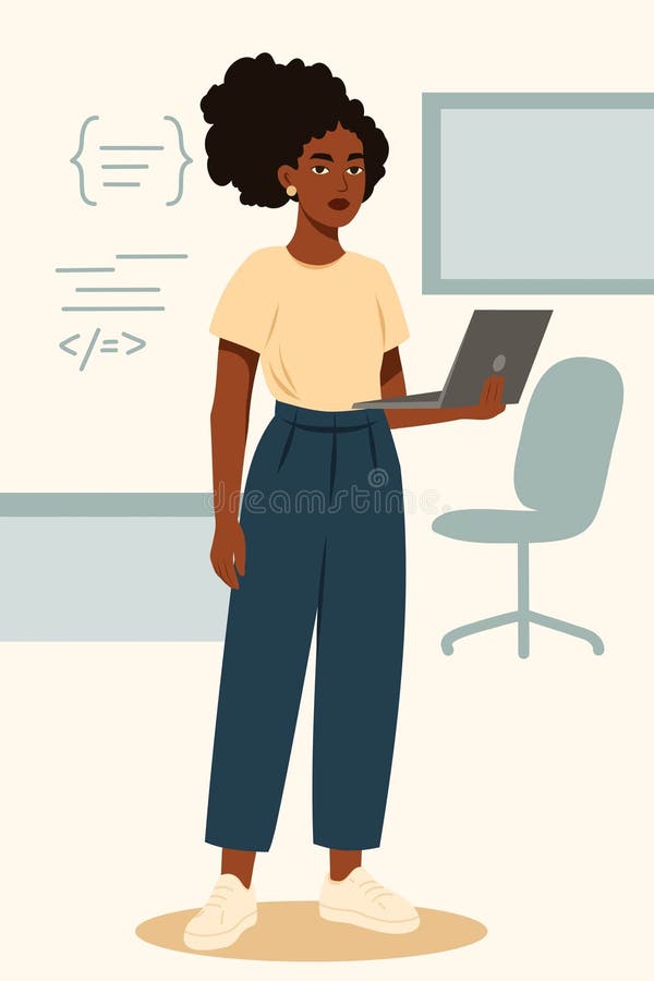 Programmer Girl Illustration Stock Illustrations – 3,077 Programmer Girl Illustration Stock ...