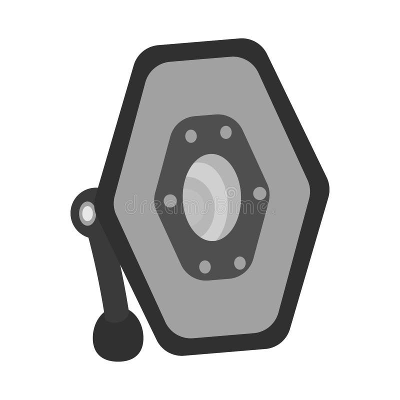 Vector Illustration of Projector and Lamp Logo. Graphic of Projector ...