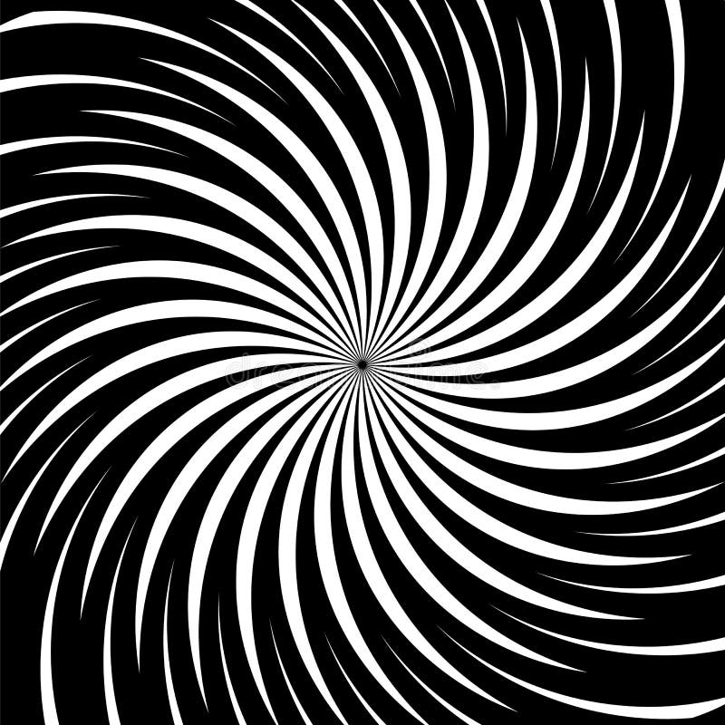 Vector Illustration Psychedelic Spiral Effect Stock Vector ...
