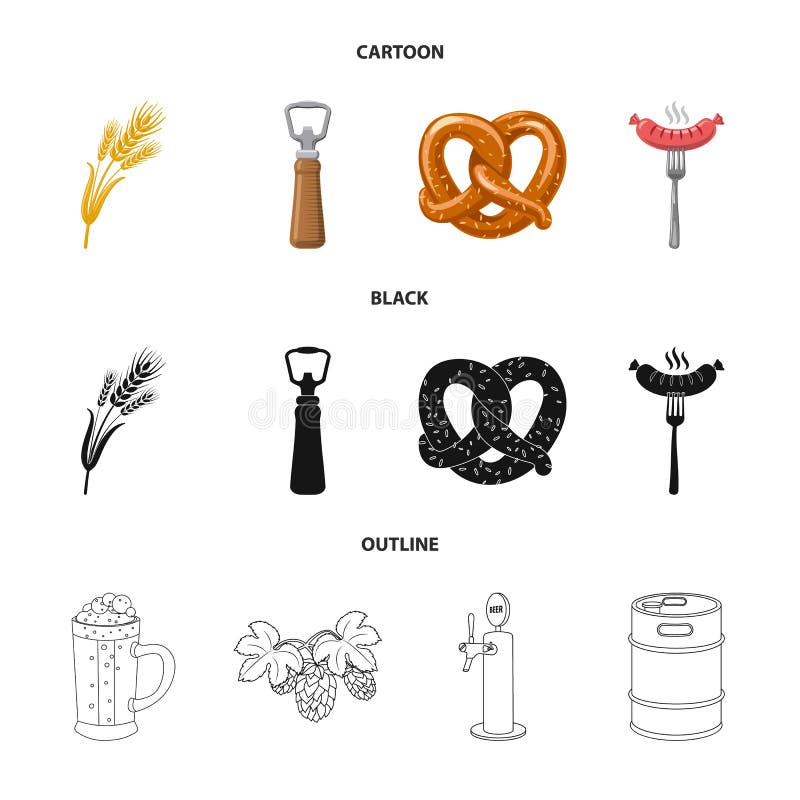 Vector Design of Pub and Bar Symbol. Collection of Pub and Interior ...