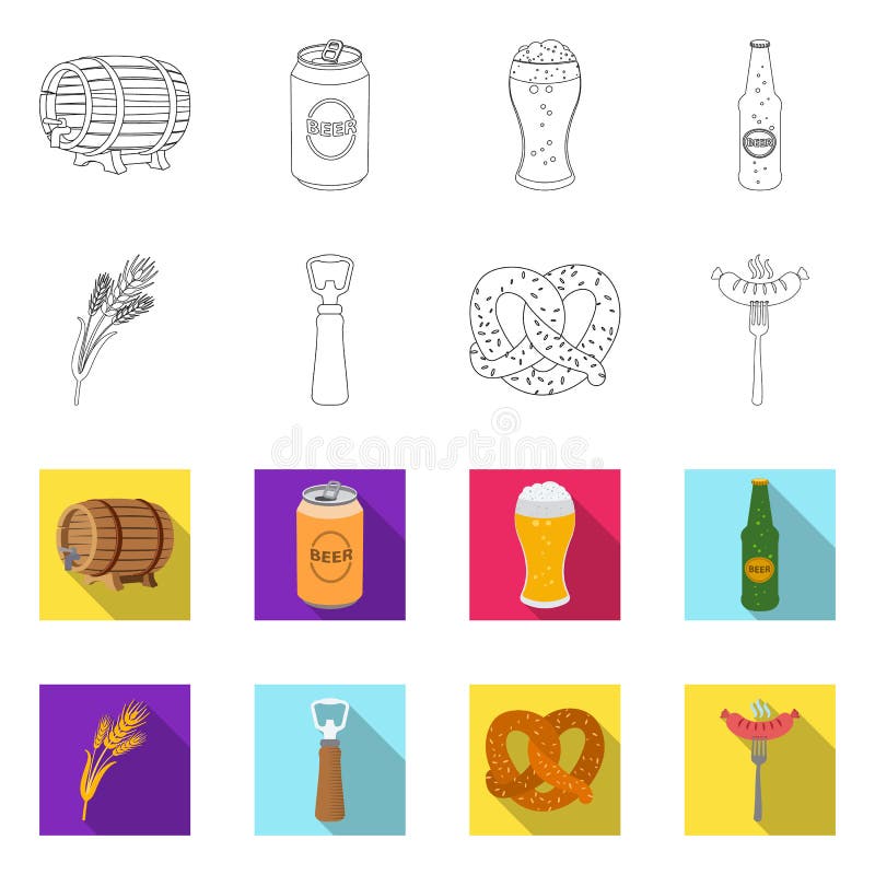 Vector Design of Pub and Bar Symbol. Collection of Pub and Interior ...