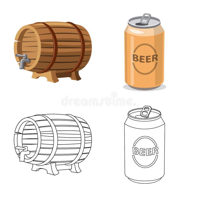 Vector Design of Pub and Bar Symbol. Collection of Pub and Interior ...