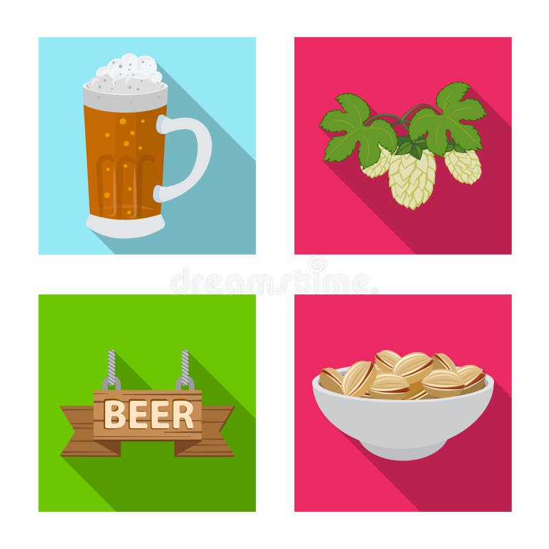 Vector Design of Pub and Bar Icon. Collection of Pub and Interior Stock ...