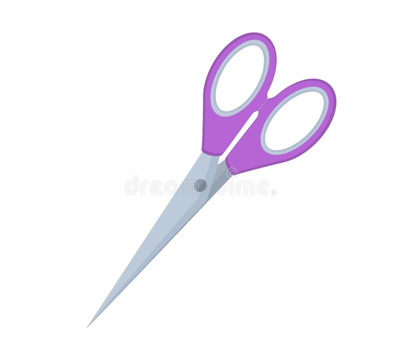 Purple Scissor Stock Illustrations – 282 Purple Scissor Stock ...