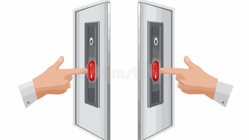 Professional Push and Pull Door Signs for Easy Access Control Stock ...